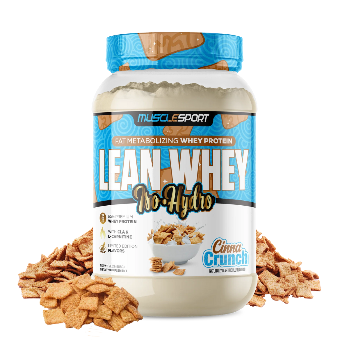 Lean Whey 2lb // Cinna Crunch – Jersey shore supplements