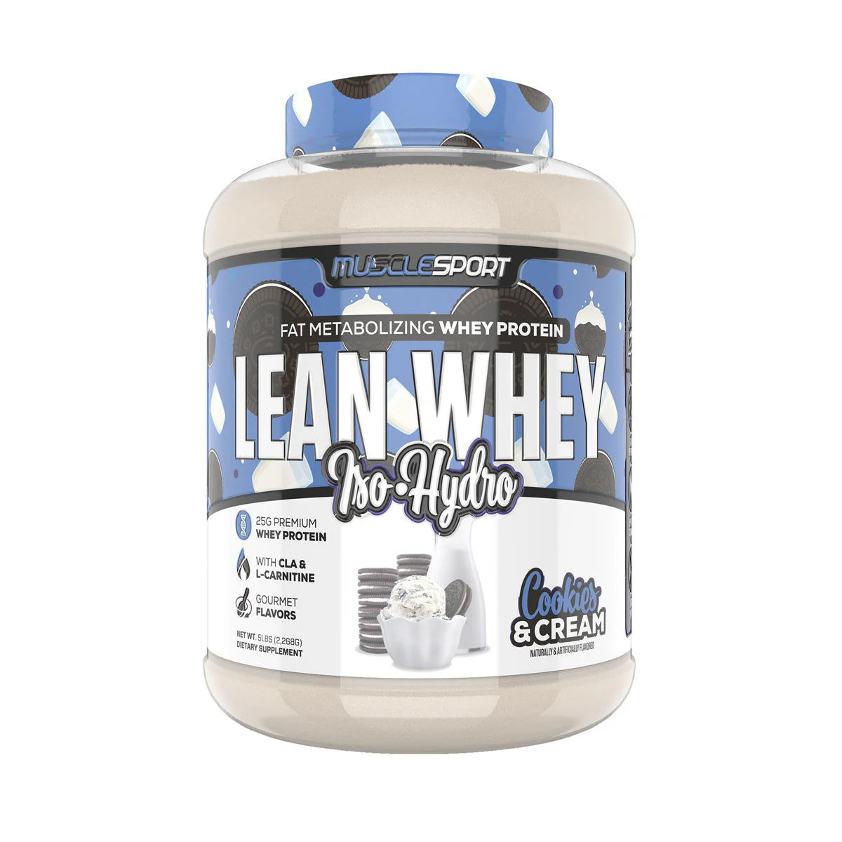 Lean Whey 5lb // Cookies & Cream – Jersey shore supplements