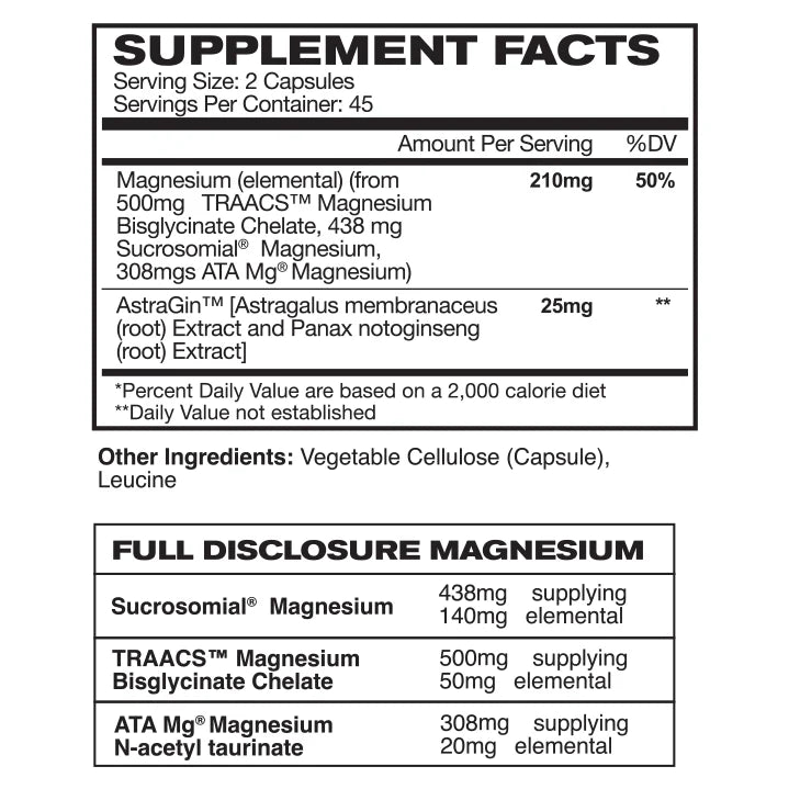 Magnesium // Premium 3 Source Blend – Jersey shore supplements