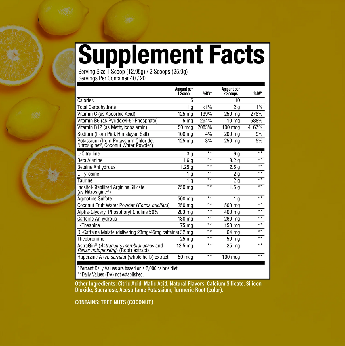 CBum Thavage // Lemonade – Jersey shore supplements